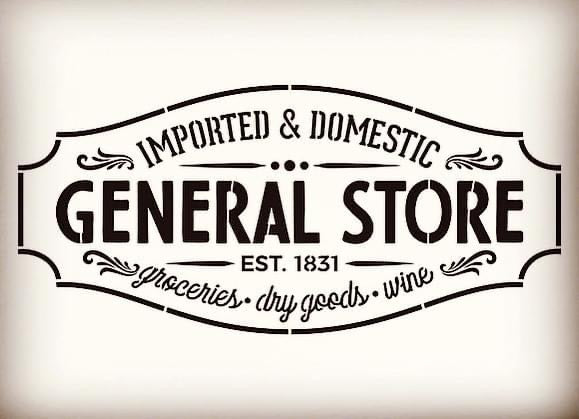 General Store Stencil – Rock Me Revamp