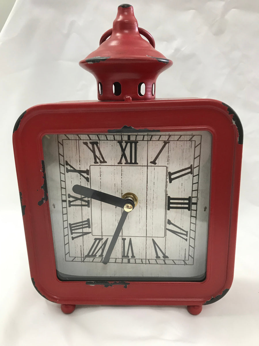 Red Sideboard Clock – Rock Me Revamp